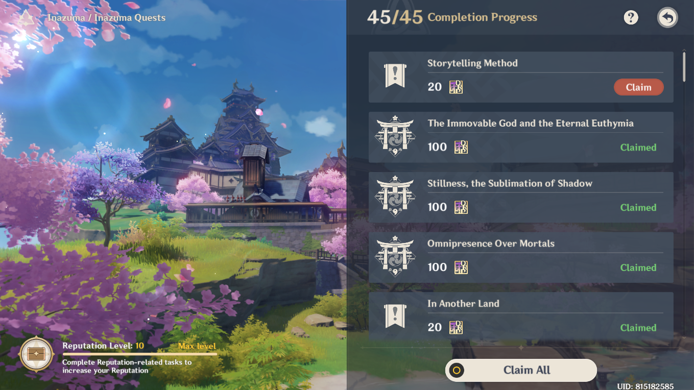 Goodbye Inazuma, Now I Can Focus On Sumeru Commission Quests Genshin ...