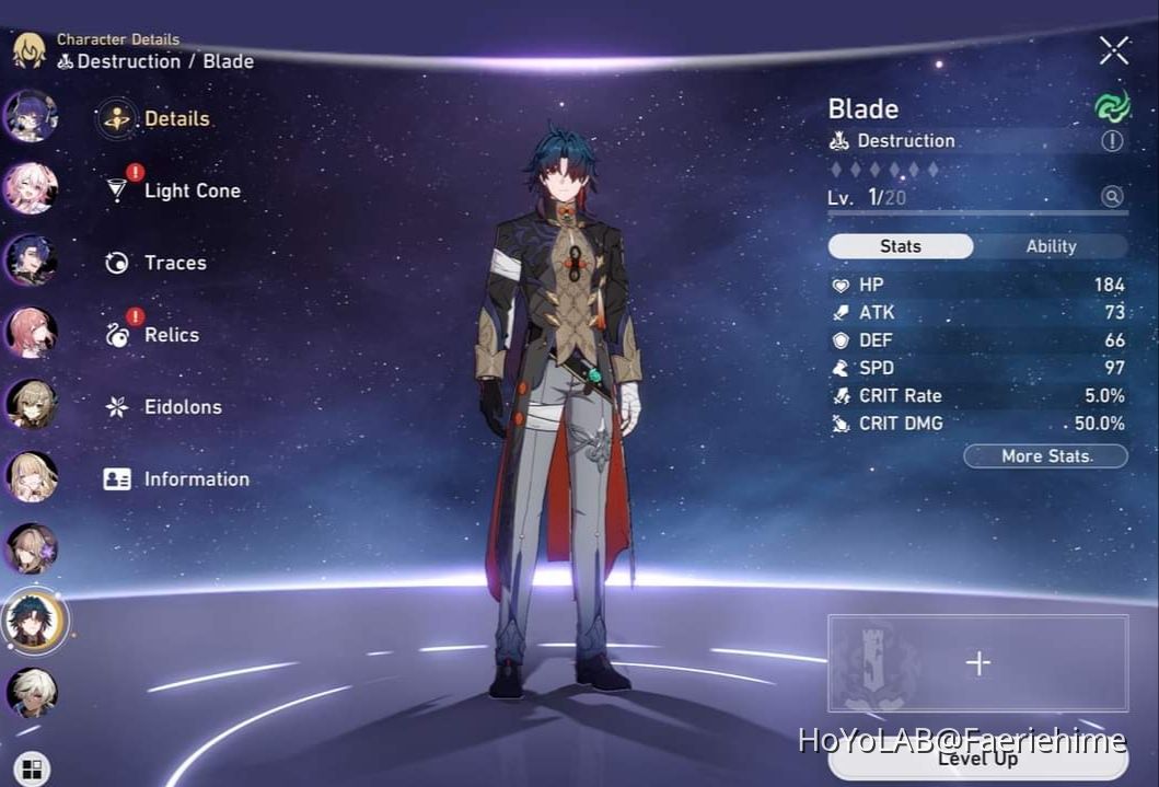 Blade pulls! Honkai: Star Rail | HoYoLAB
