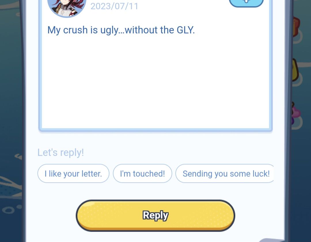 Let's rate BottleMi pick up lines | HoYoLAB