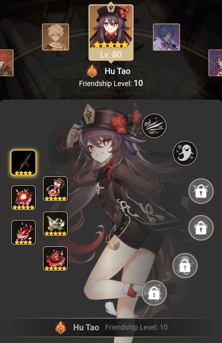 hutao c2 Genshin Impact | HoYoLAB