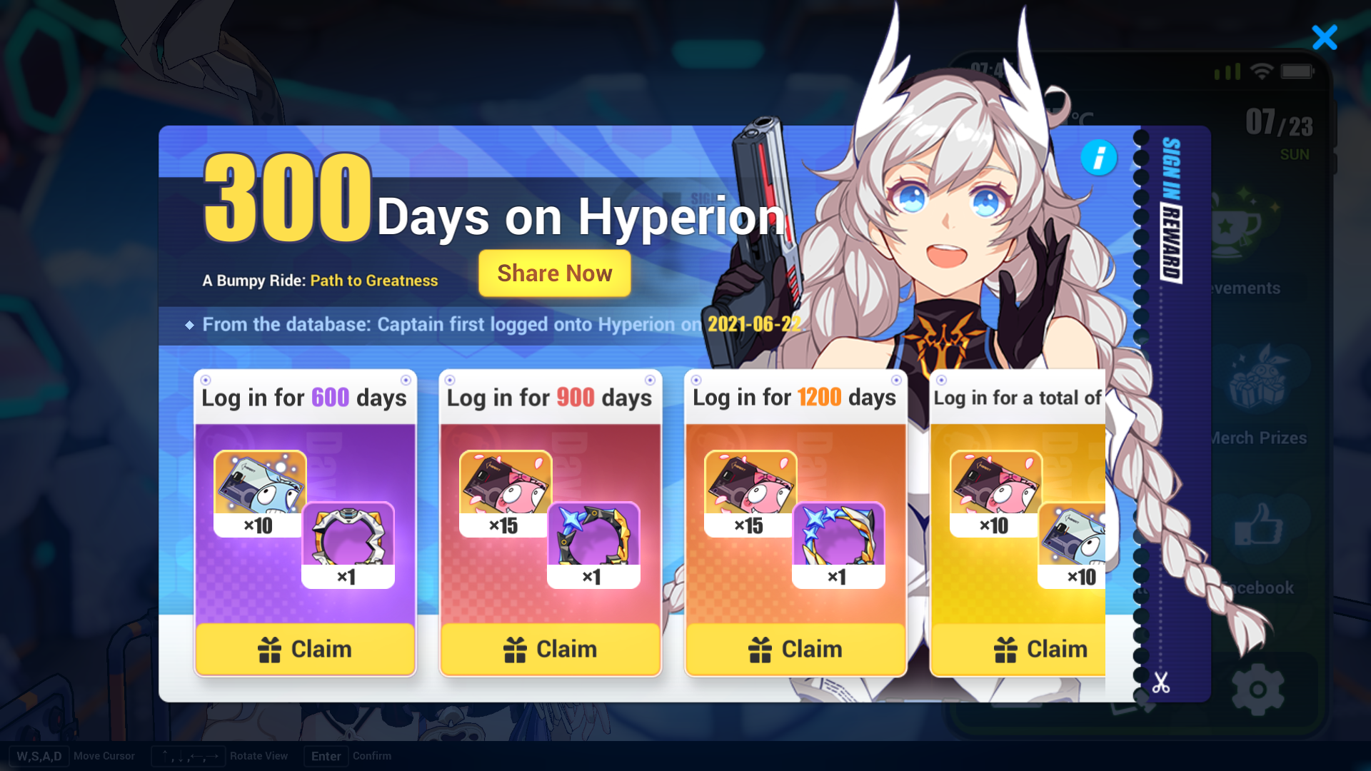 FINALLY 300 DAYS ON HYPERION Honkai Impact 3rd | HoYoLAB