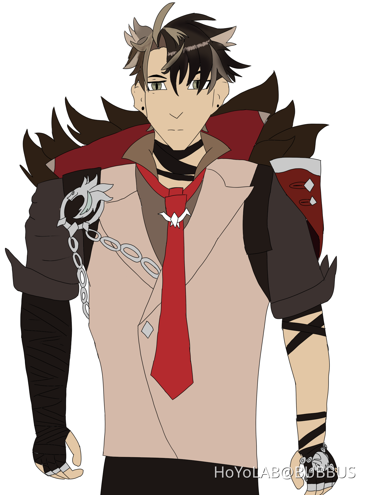 Wriothesley drawing Genshin Impact | HoYoLAB