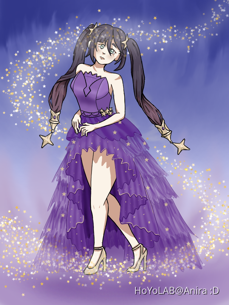 Mona fanart Genshin Impact | HoYoLAB