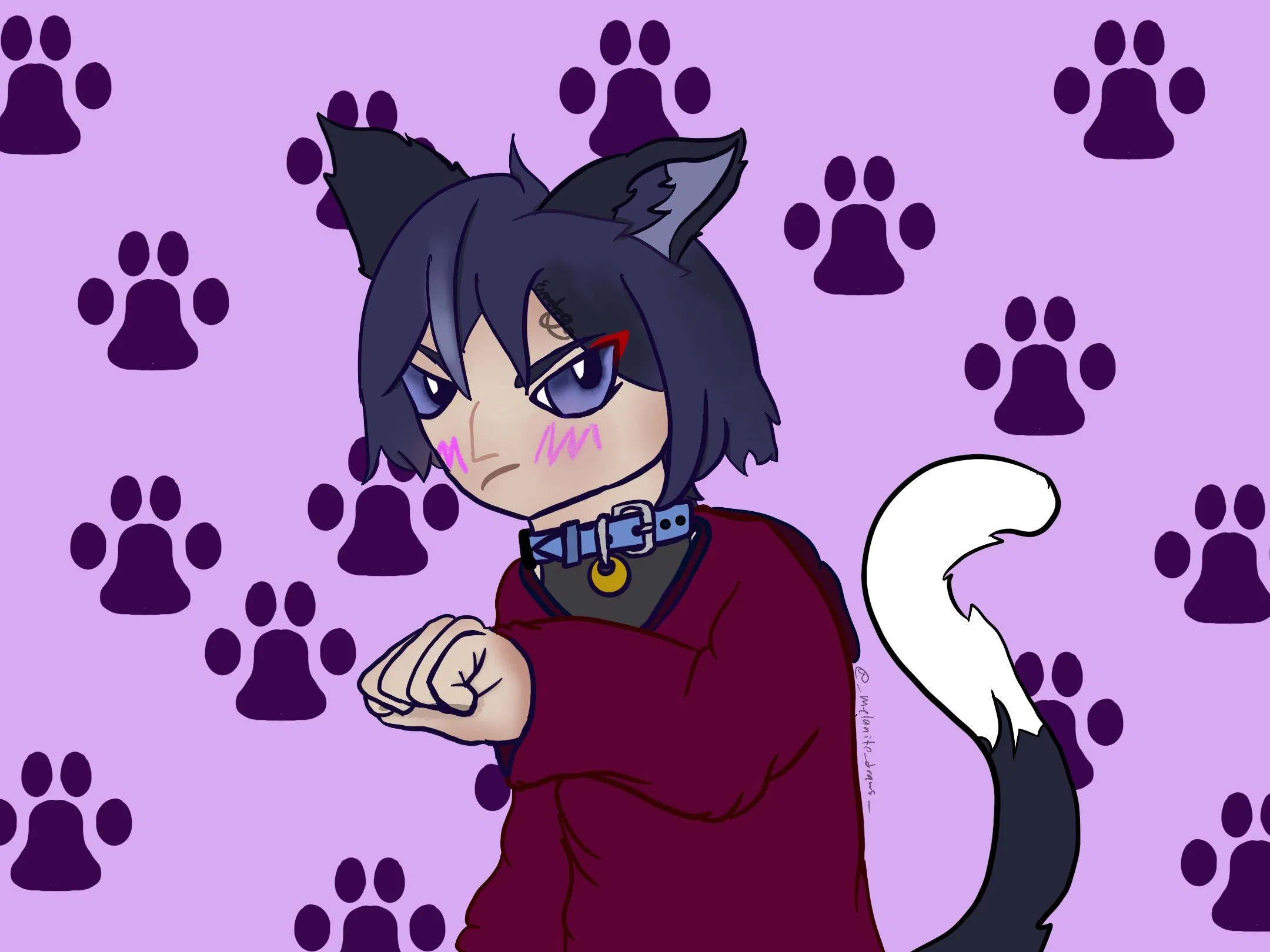 Scarameow (Scaramouche/Wanderer Fan Art) Genshin Impact | HoYoLAB