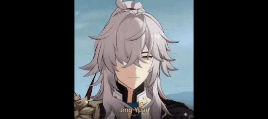 Jing Yuan head tilt gif. Honkai: Star Rail | HoYoLAB