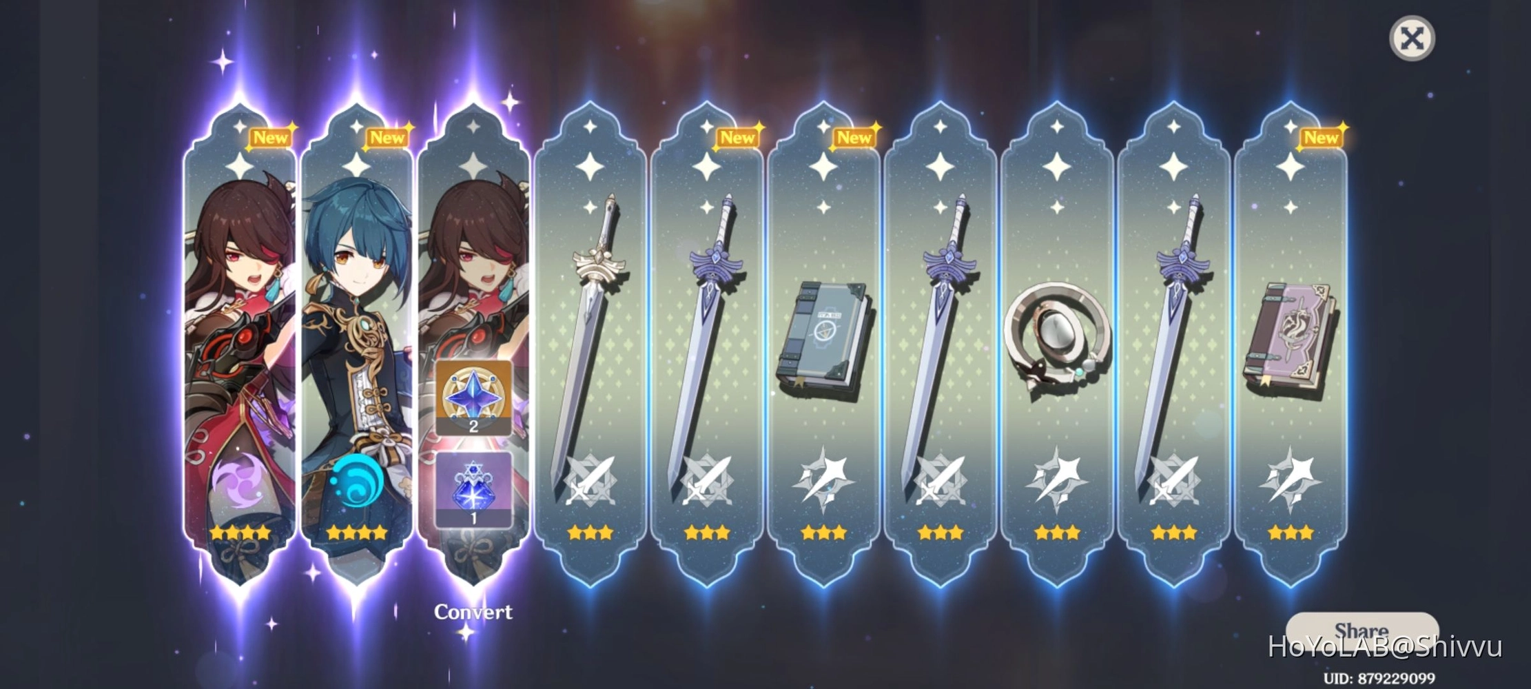 My first 20 pulls on Noelle Banner in new account 😬😬 Genshin Impact ...