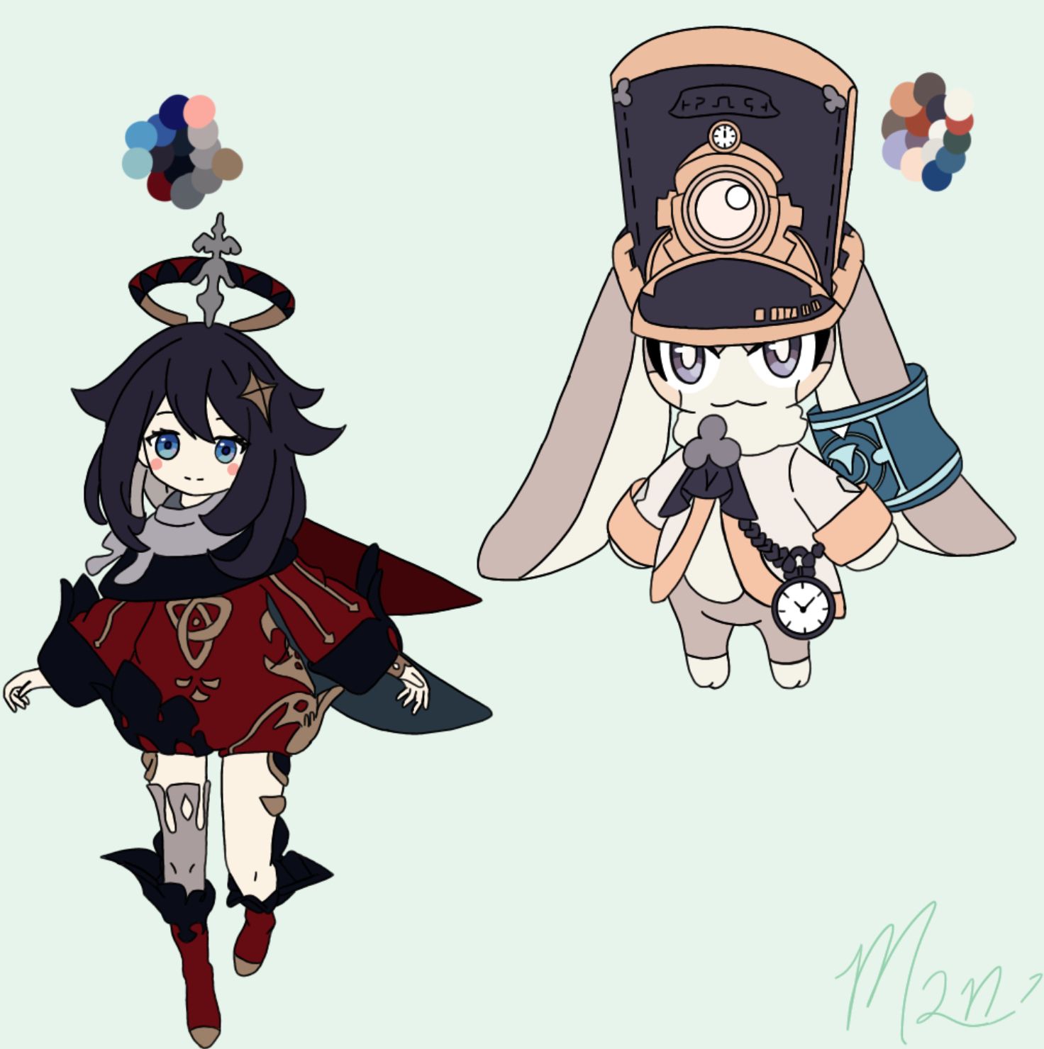 Color Swap: Pom Pom & Paimon Honkai: Star Rail | HoYoLAB