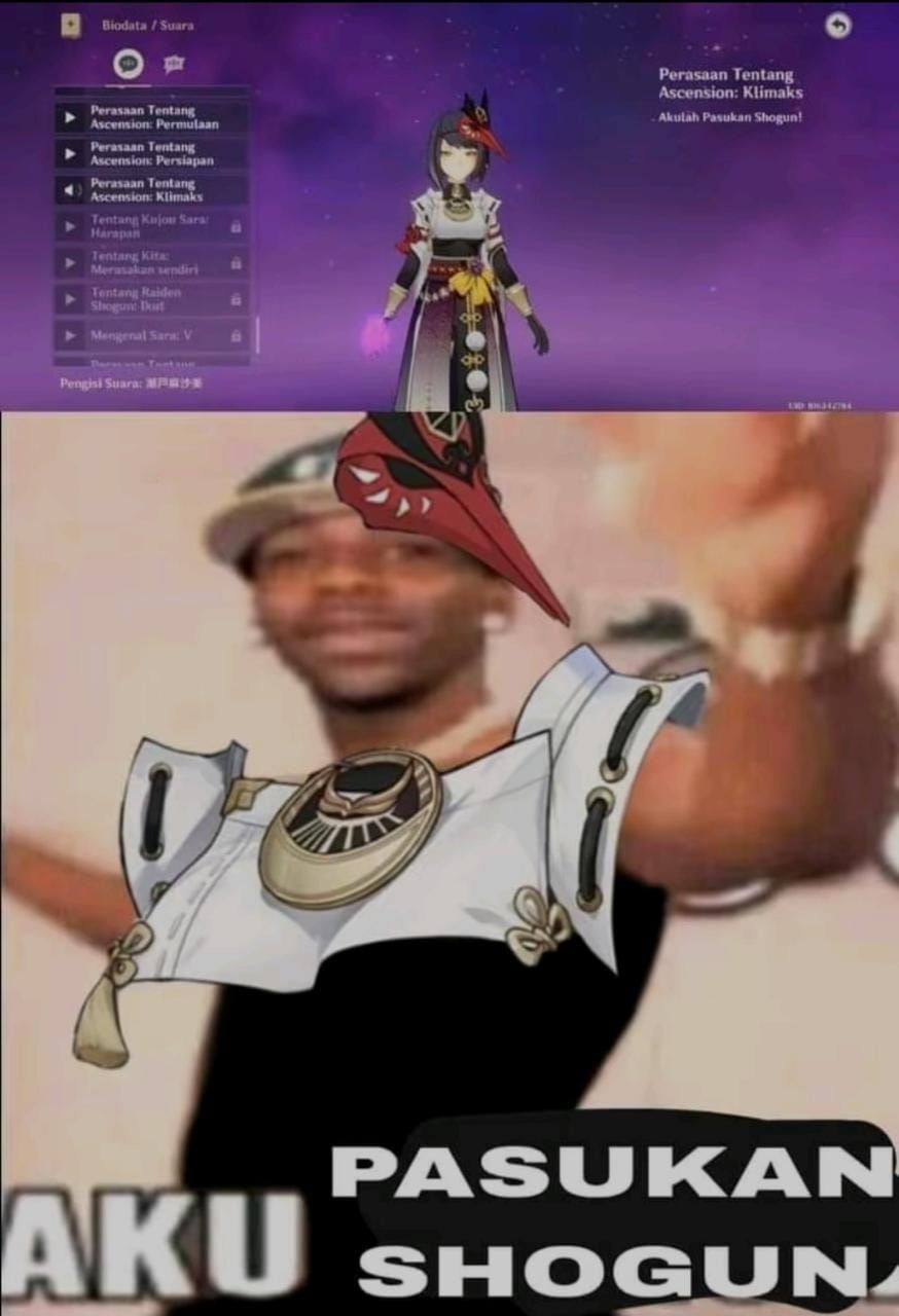 aku pasukan shogun ☝️🧢 Genshin Impact | HoYoLAB