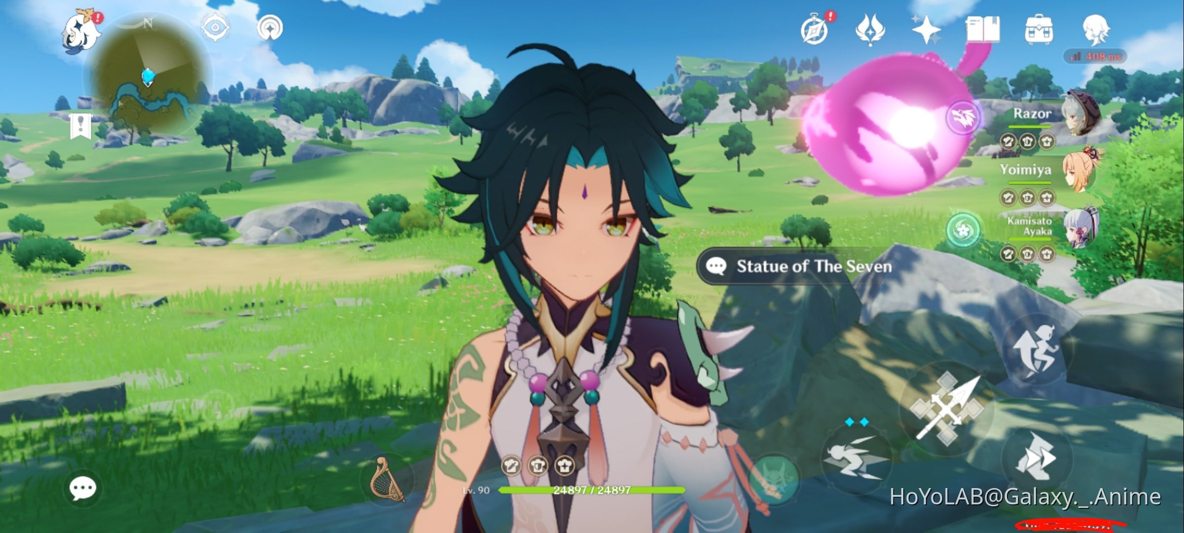 so.. xiao has green eyes now Genshin Impact | HoYoLAB