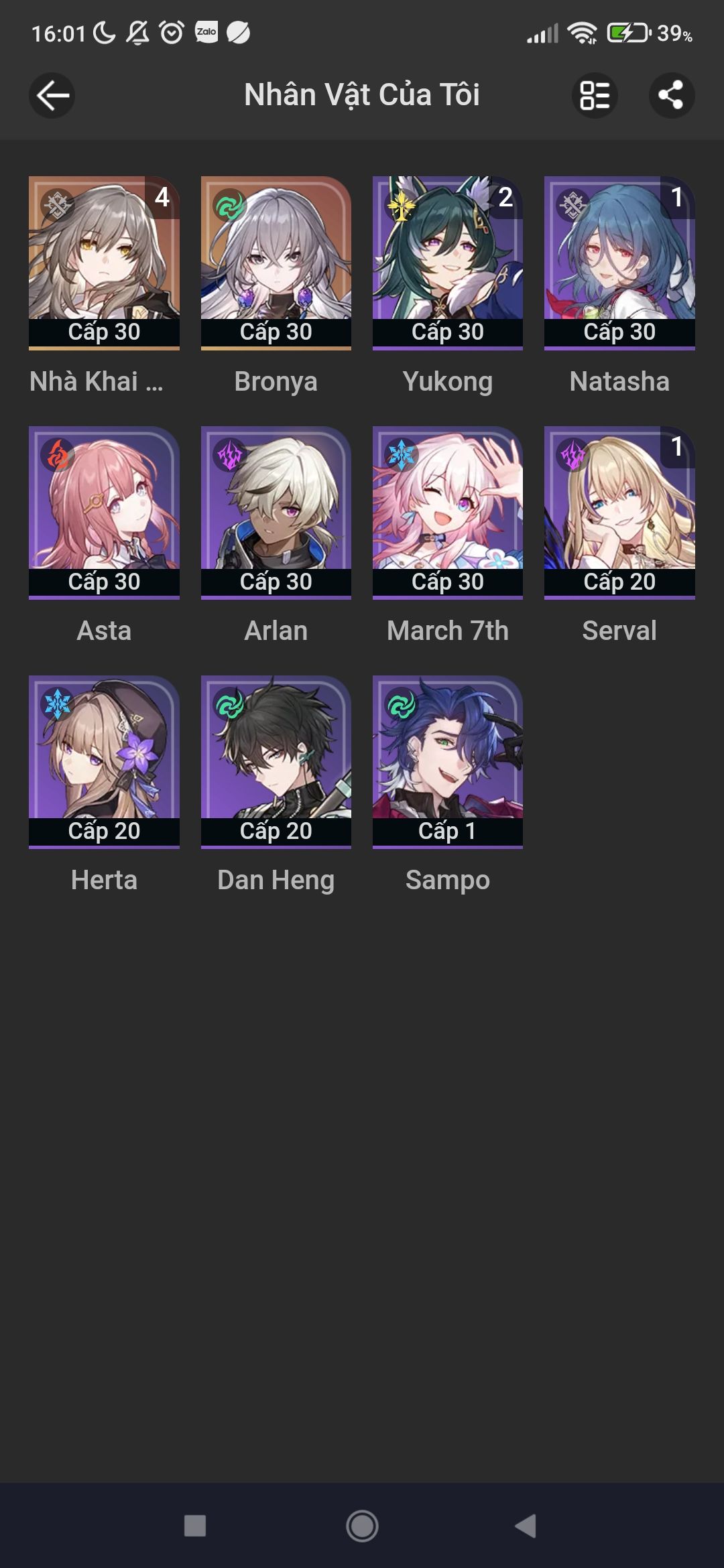 mn giúp tui build team đánh cân bằng đi Honkai: Star Rail | HoYoLAB