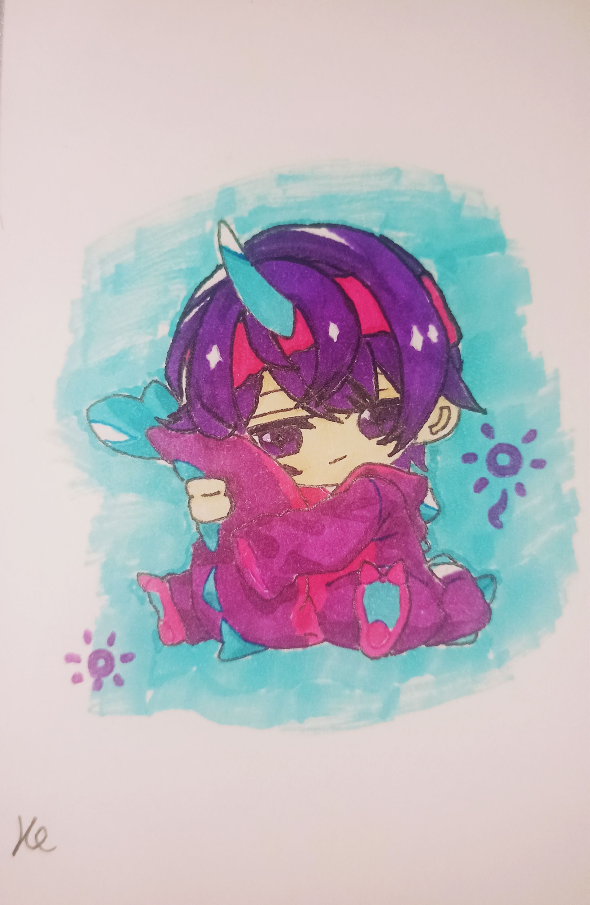 Chibi Marius that I drew myself Tears of Themis | HoYoLAB