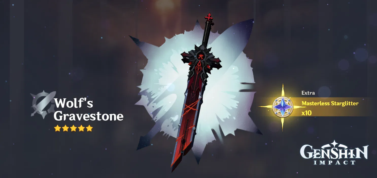 wolfs gravestone Genshin Impact | HoYoLAB