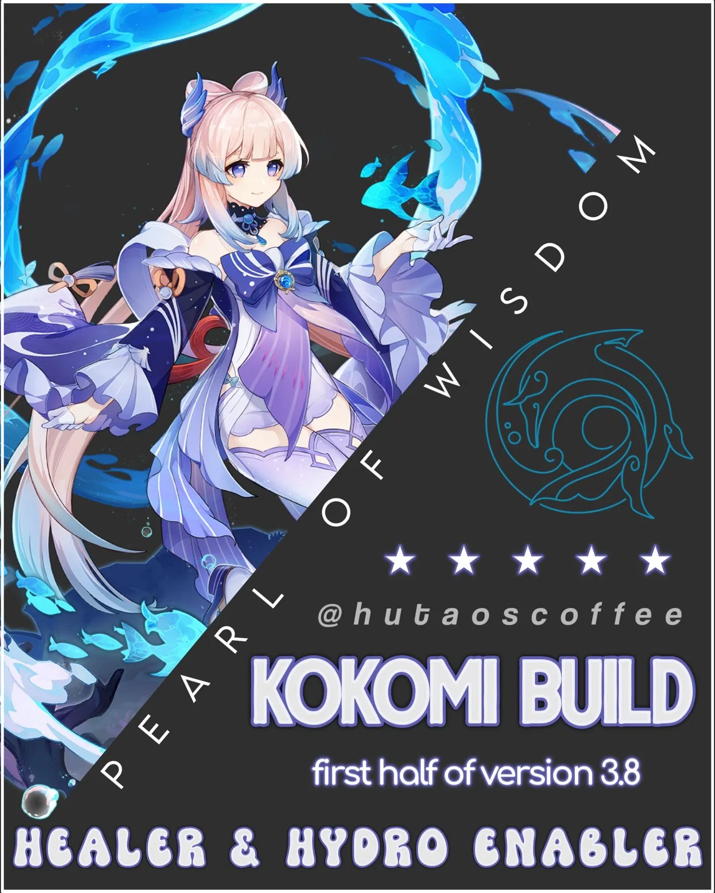 [ Version 3.8 ] Kokomi Build — Healer & Hydro Enabler Genshin Impact ...