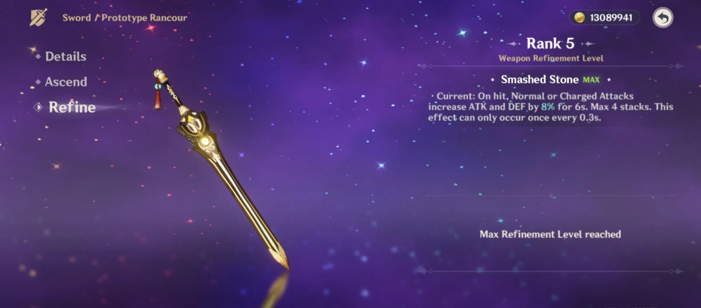 I have all the forgeable Swords available at Refinement Rank 5. Genshin ...