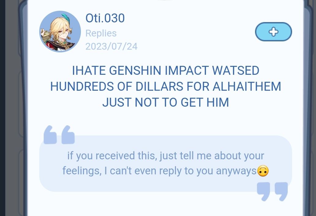 chill brah, I really want to say CHILL BRUH | HoYoLAB