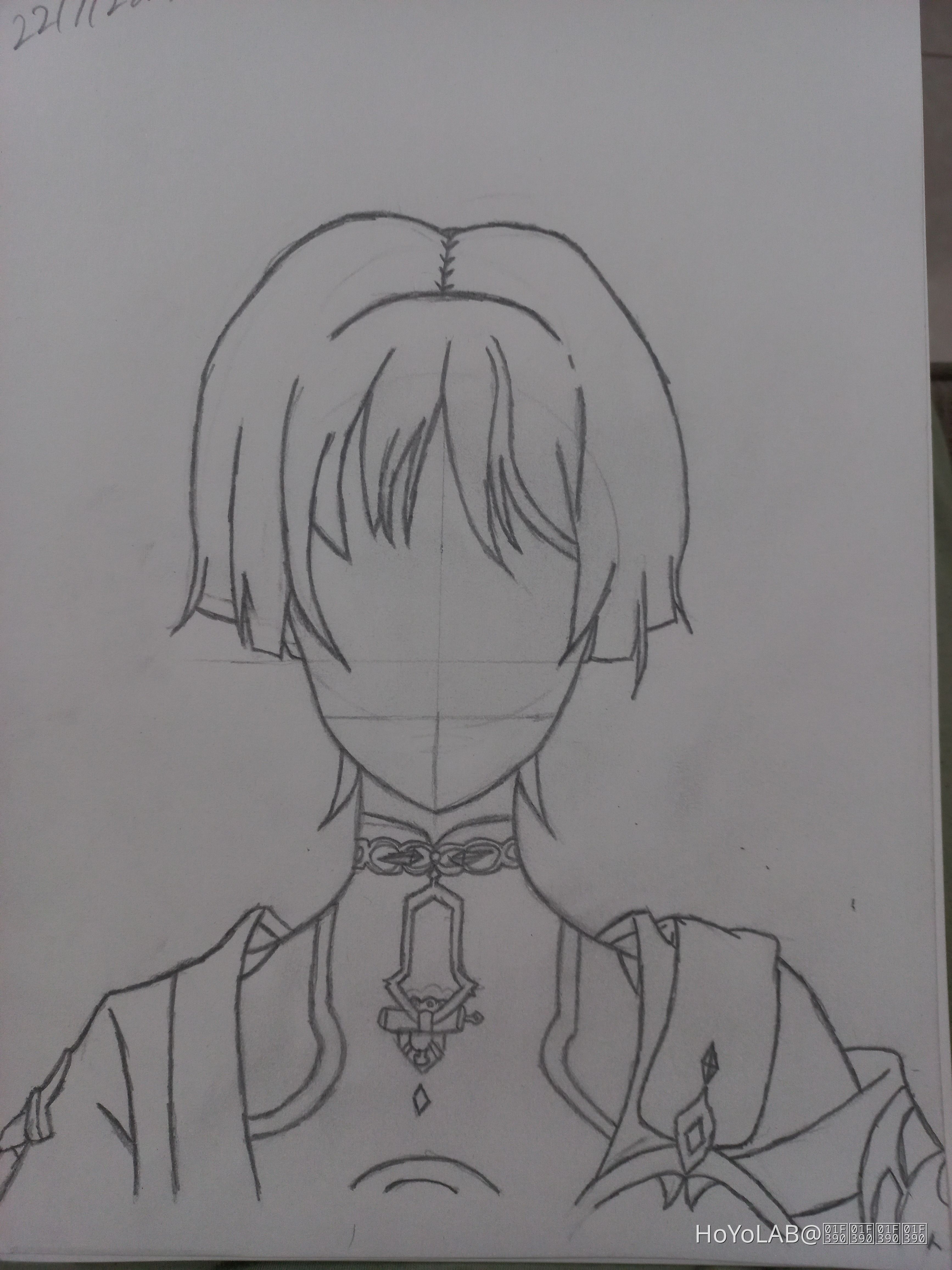 my wanderer drawing part 1 Genshin Impact | HoYoLAB