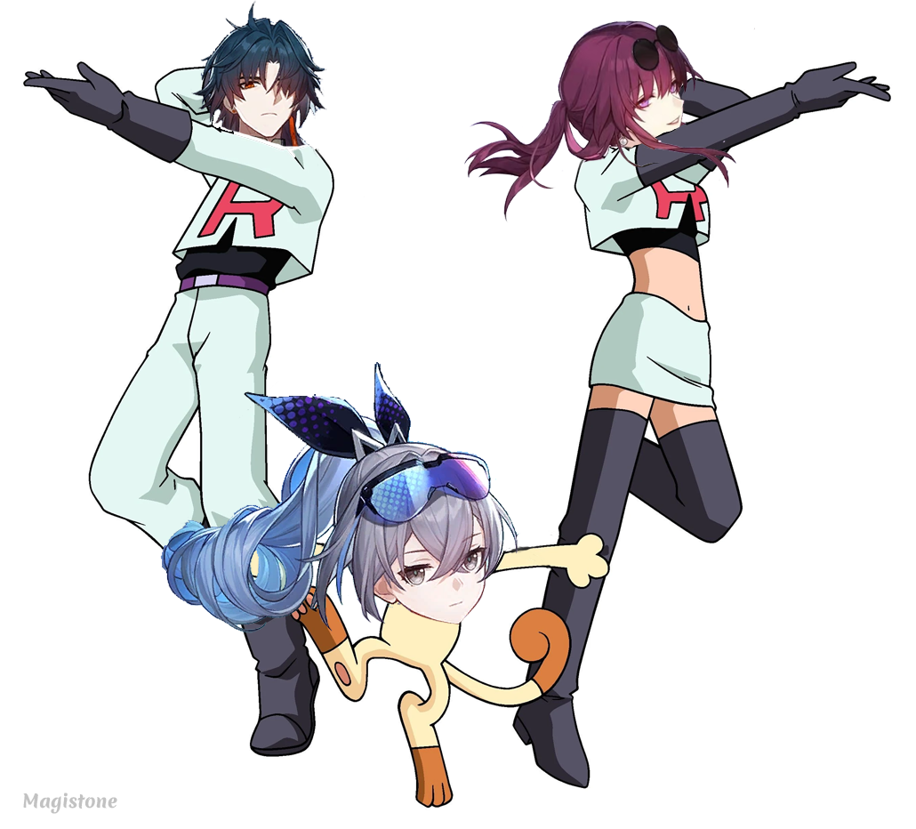 Team Stellaron Hunters is here to cause some mischief! Honkai: Star ...