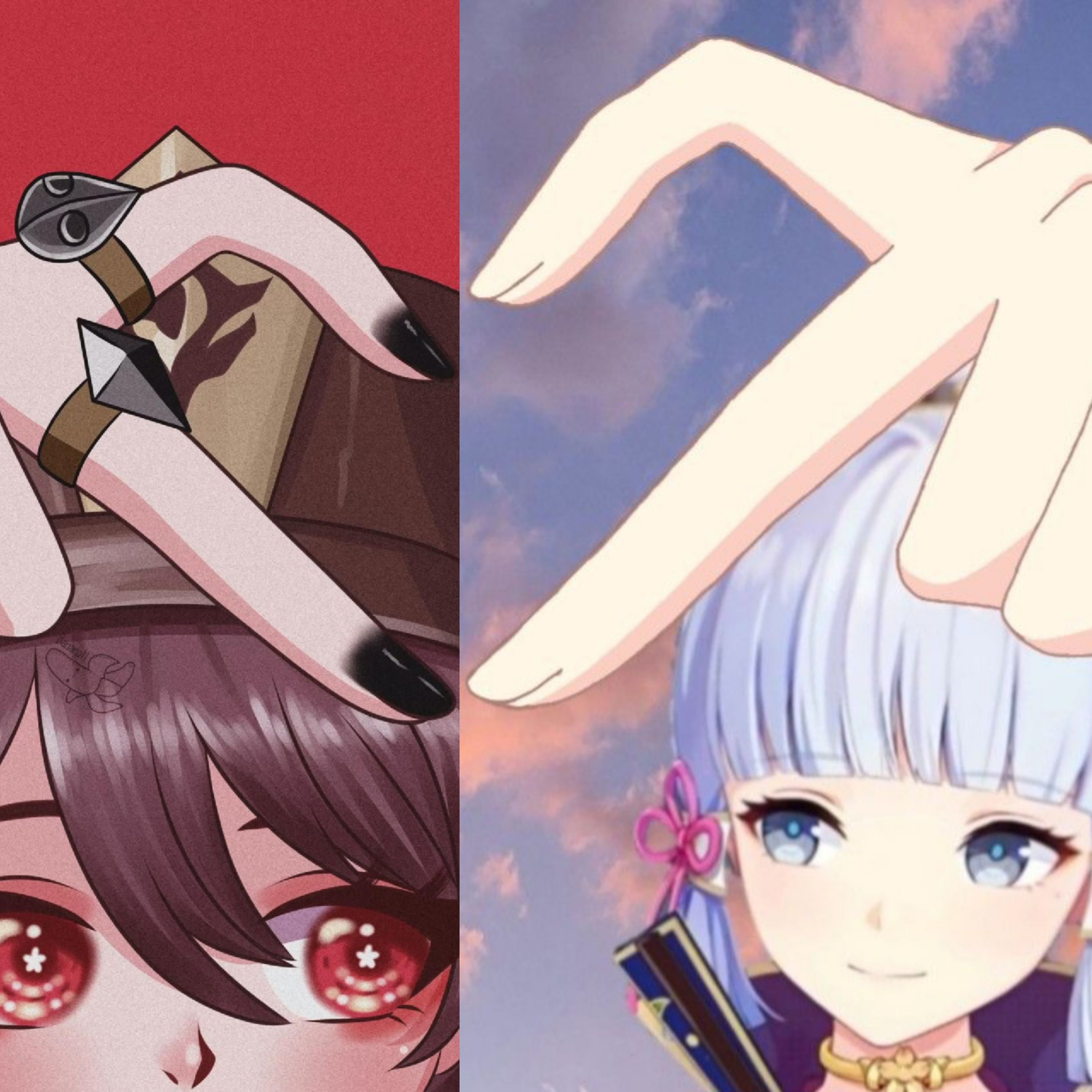 Ayaka🩵 - Hu Tao ️. Genshin Impact | HoYoLAB