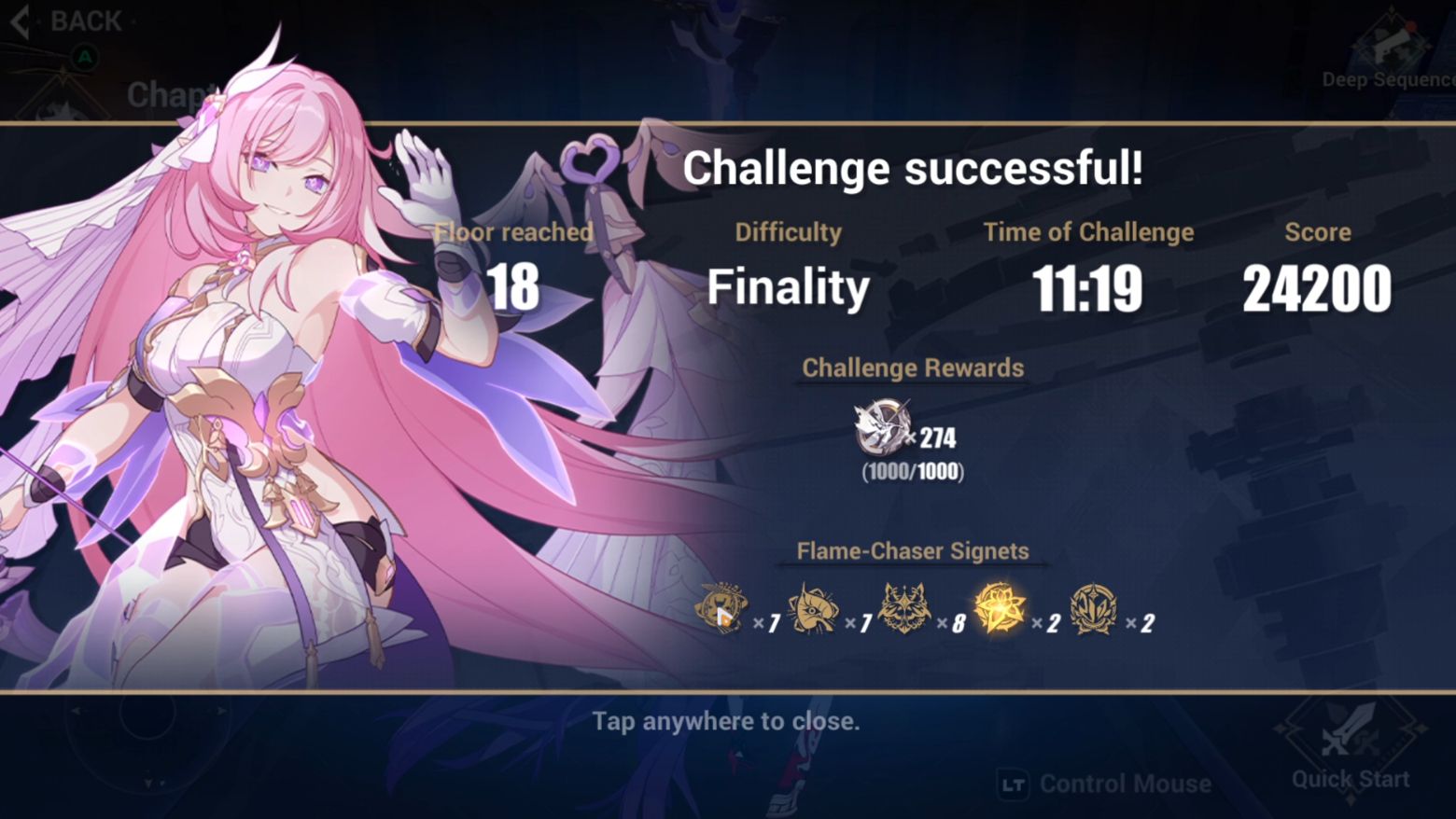 [WEEKLY ELYSIAN REALM] ELYSIA HERRSCHER OF HUMAN : EGO, CHARGE ATK VERSION | 6.7 ER FINALITY ...