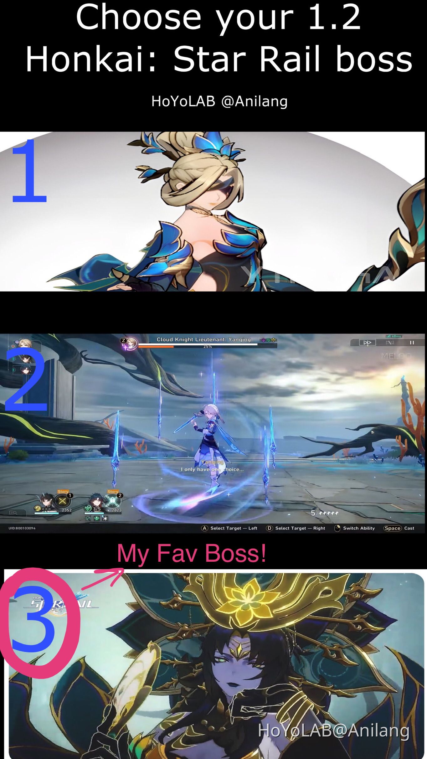 Choose your Honkai: Star Rail 1.2 Boss! Honkai: Star Rail | HoYoLAB