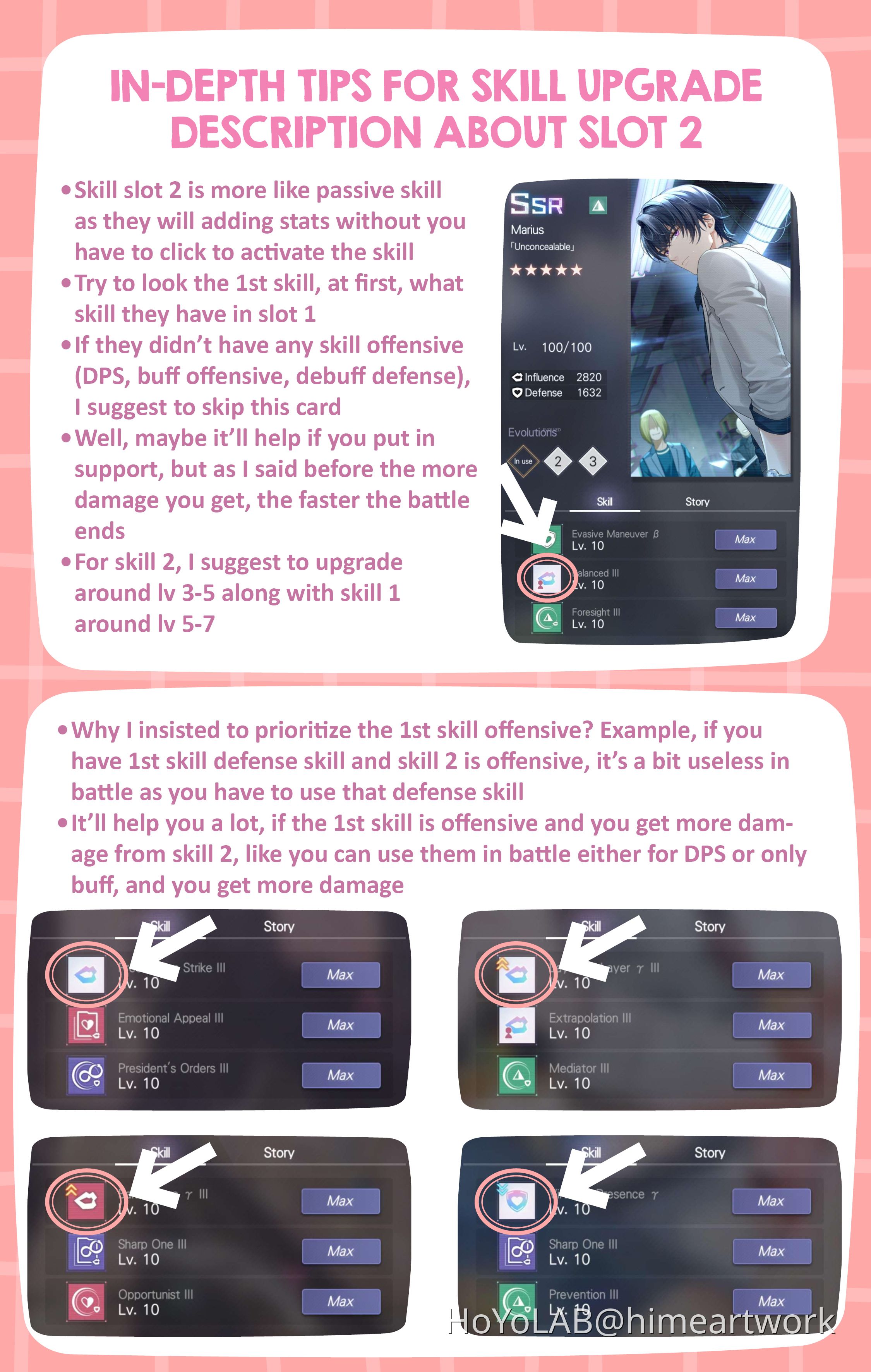 In-depth tips for skill upgrade part 3 - Skill Slot 2 Tears of Themis ...