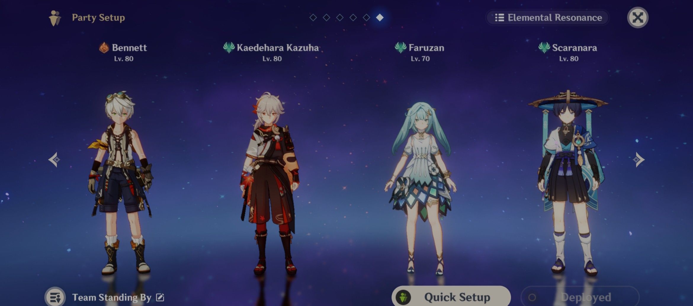 My Team for Wanderer Genshin Impact | HoYoLAB