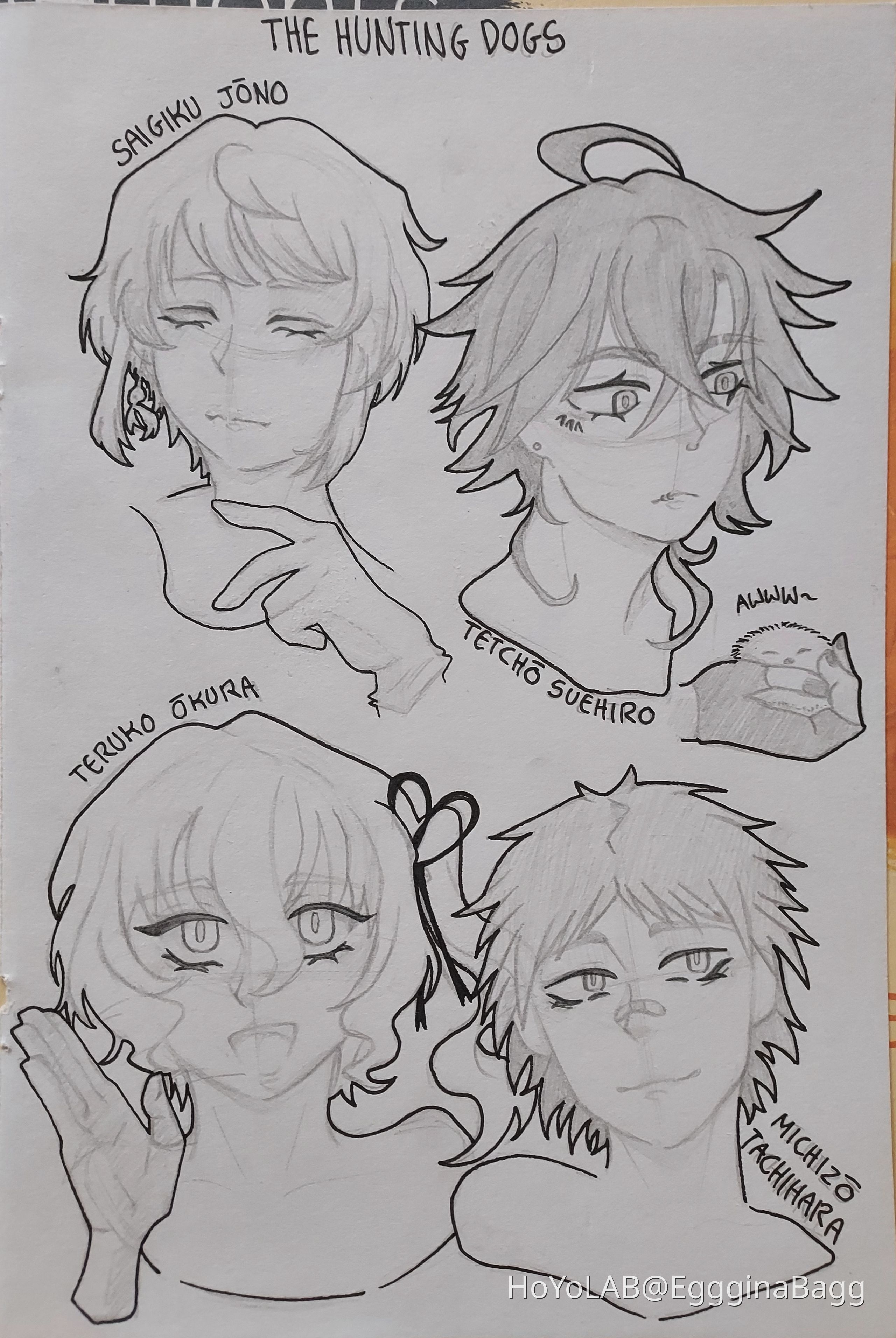 [BSD Drawings I've done recently] | HoYoLAB