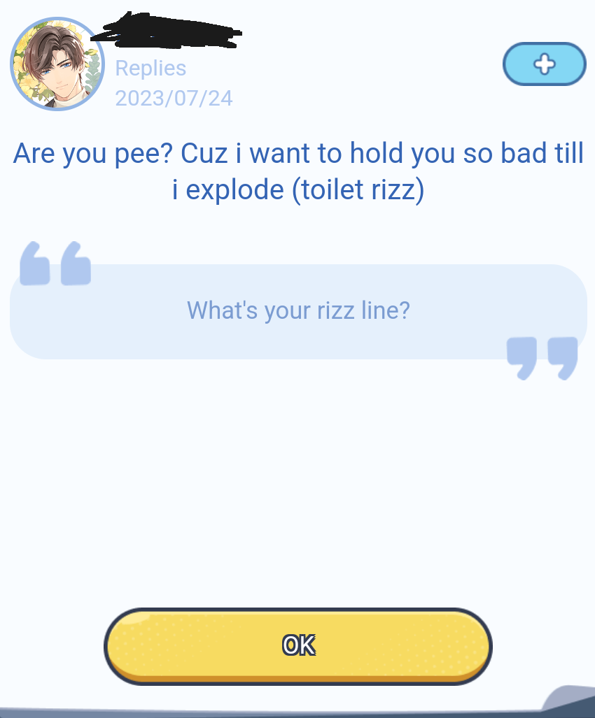 NEW RIZZ LINE?😳 | HoYoLAB