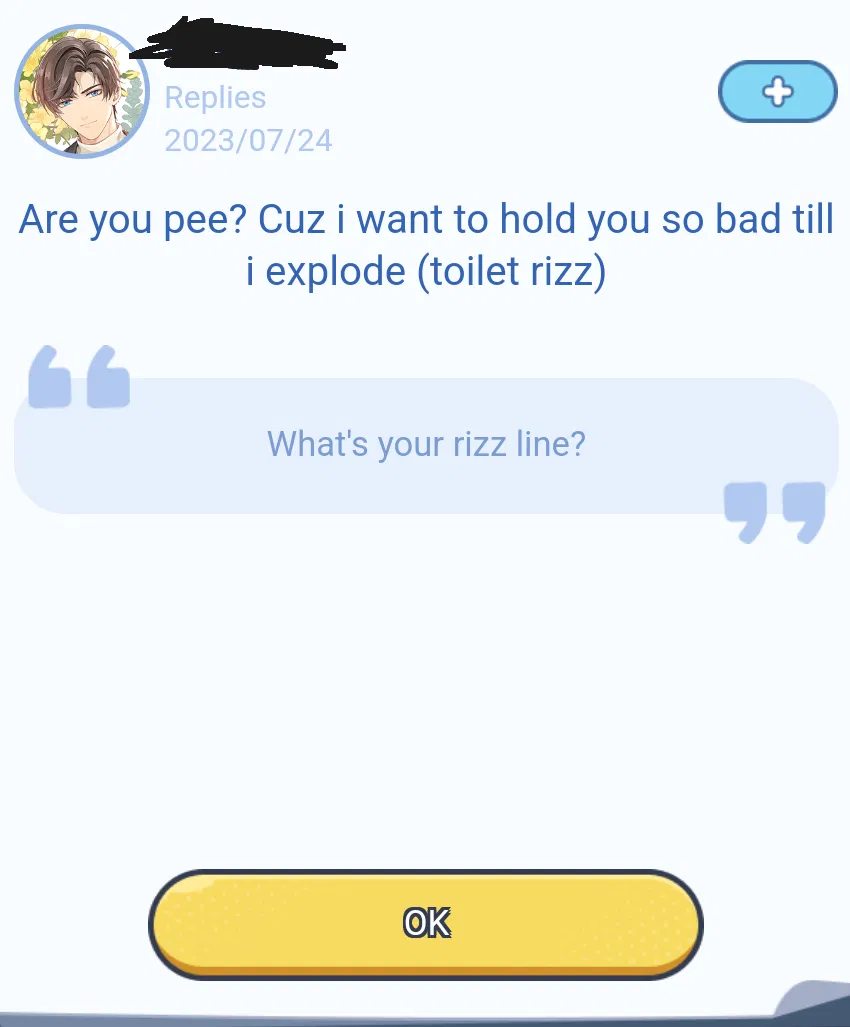 NEW RIZZ LINE?😳 | HoYoLAB