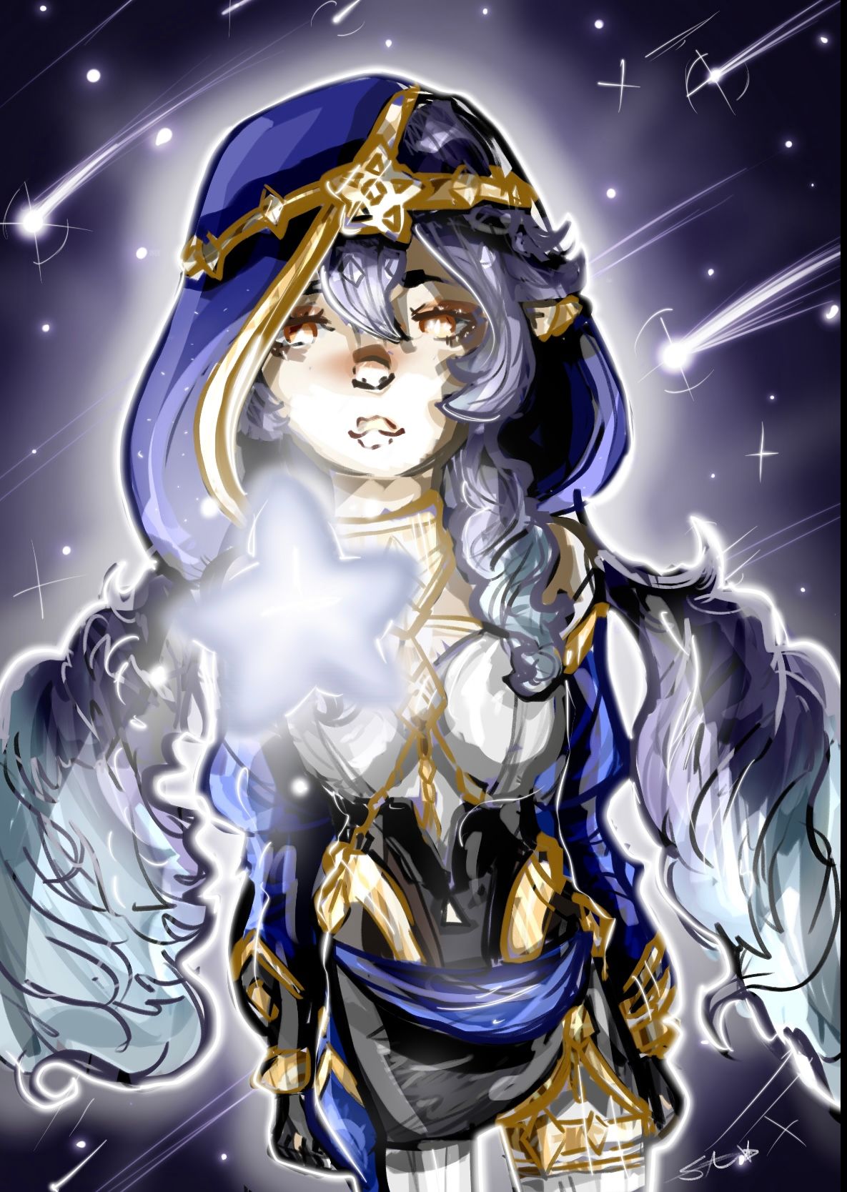 Layla Drawing Genshin Impact | HoYoLAB