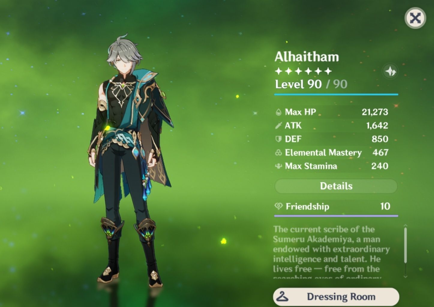 Dendro stats Genshin Impact | HoYoLAB