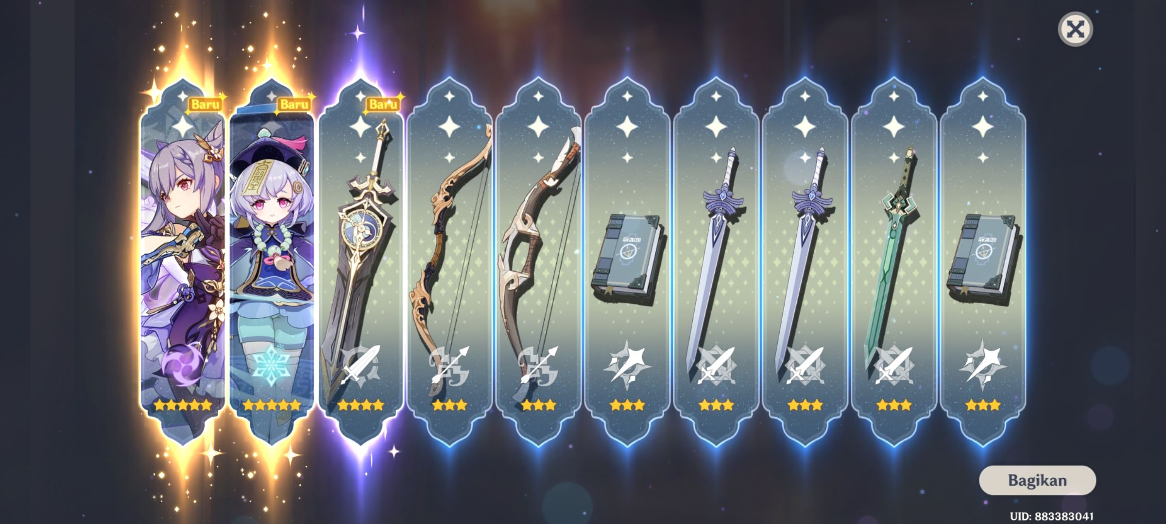 saran build keqing Genshin Impact | HoYoLAB