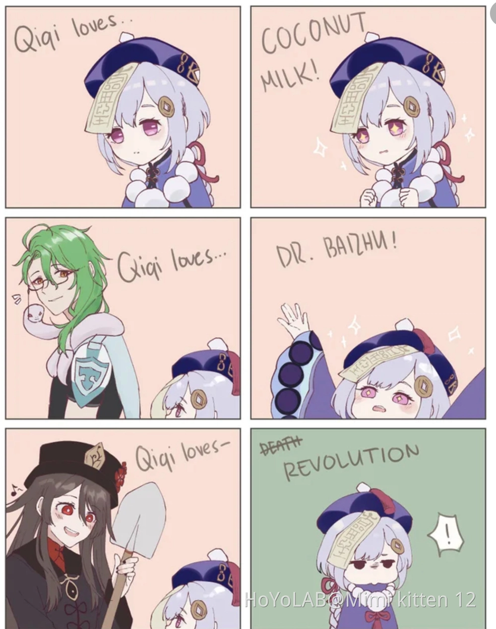 Qiqi memes Genshin Impact | HoYoLAB