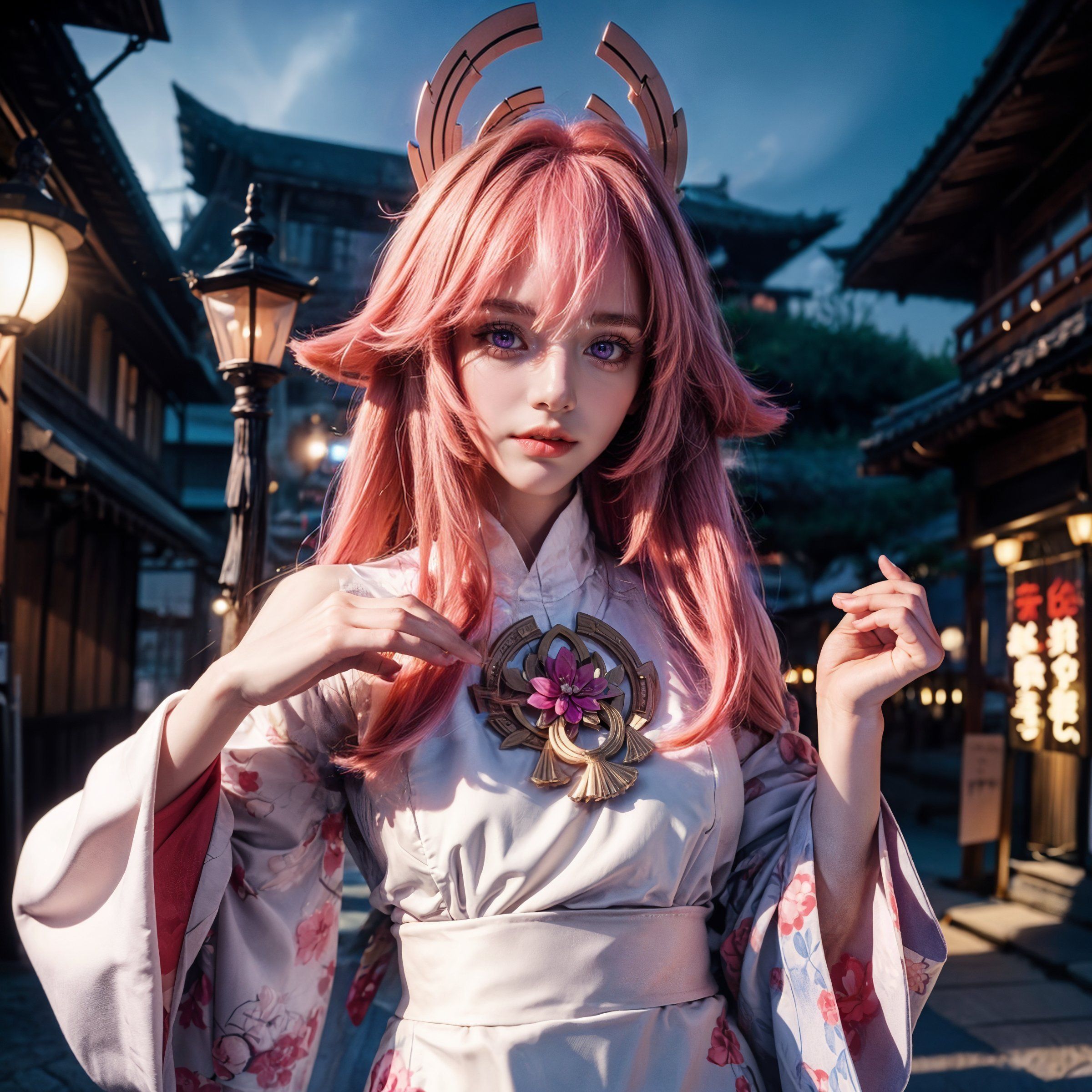 Яэ Мико из Stable Diffusion Genshin Impact | HoYoLAB