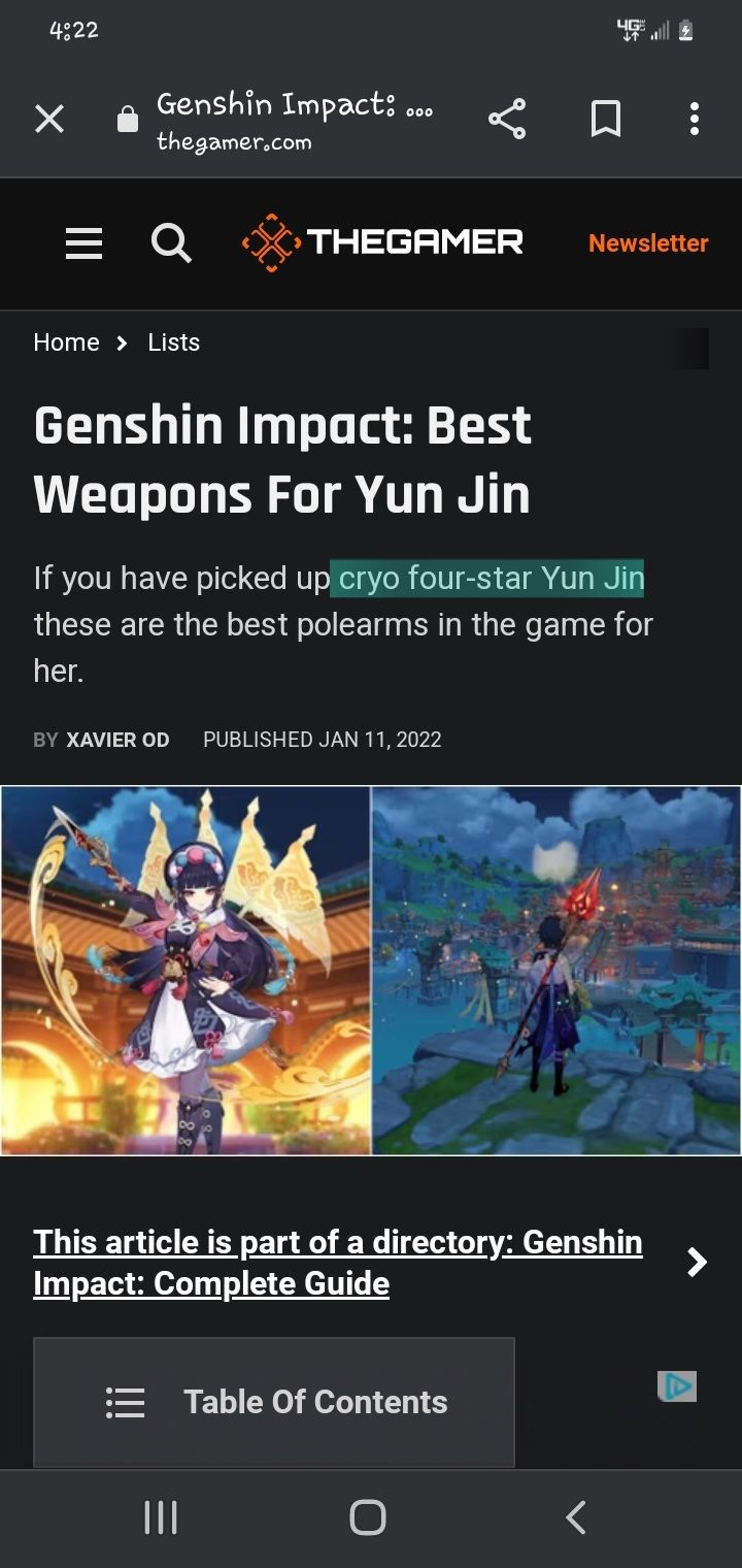Cryo Yun Jin?? Genshin Impact | HoYoLAB