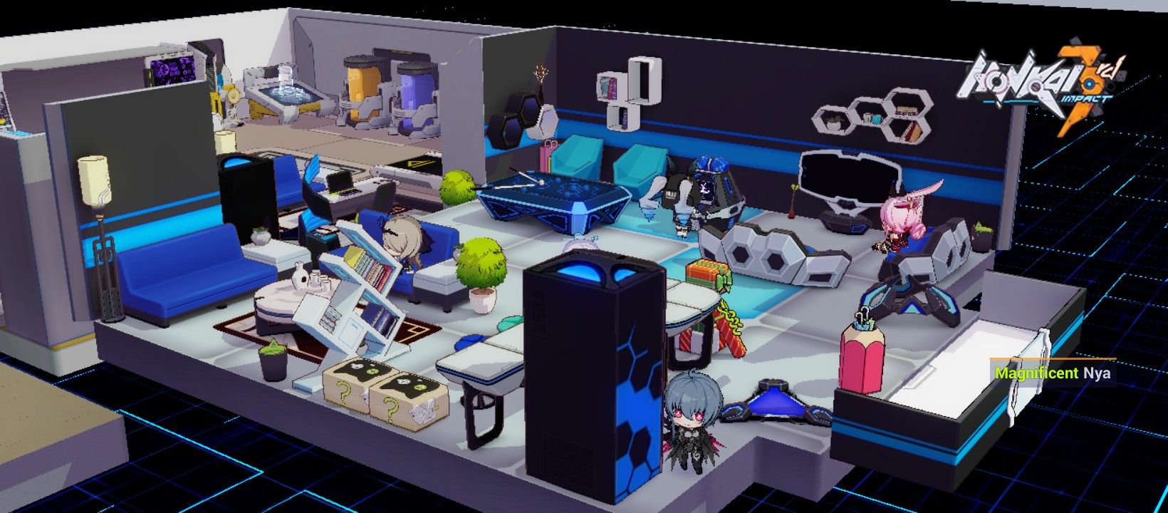 Just sharing some dorm design ideas🪴☕ Honkai Impact 3rd | HoYoLAB