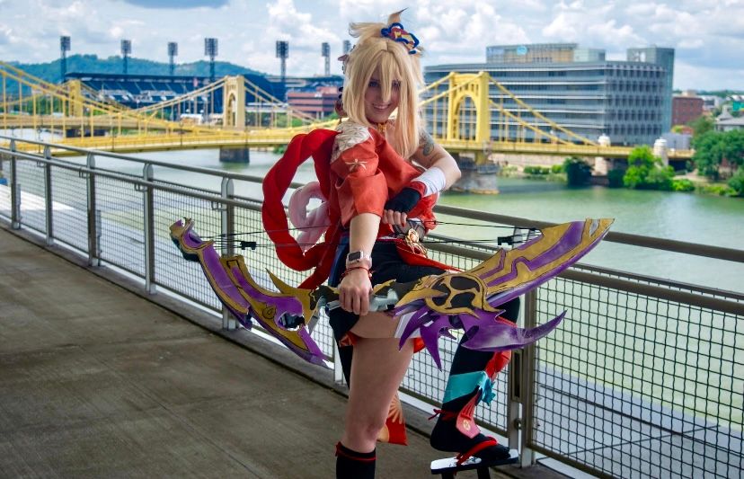 Yoimiya and Yae Miko Cosplay Genshin Impact | HoYoLAB