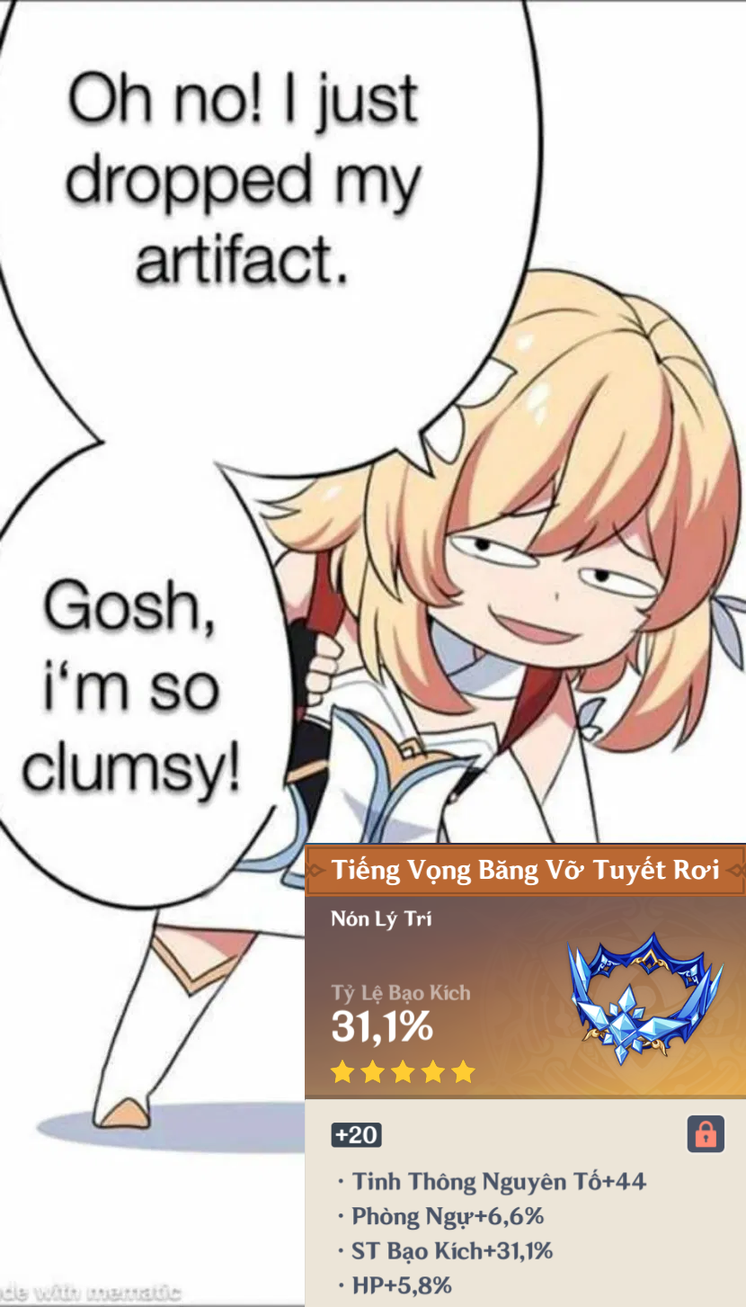 ngài đánh rơi vương miện này Genshin Impact | HoYoLAB