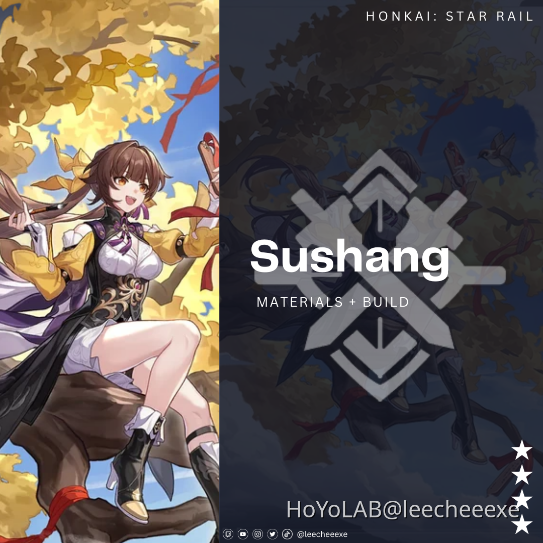 [1.2] Honkai: Star Rail | Material and Build Guide | Sushang Honkai ...