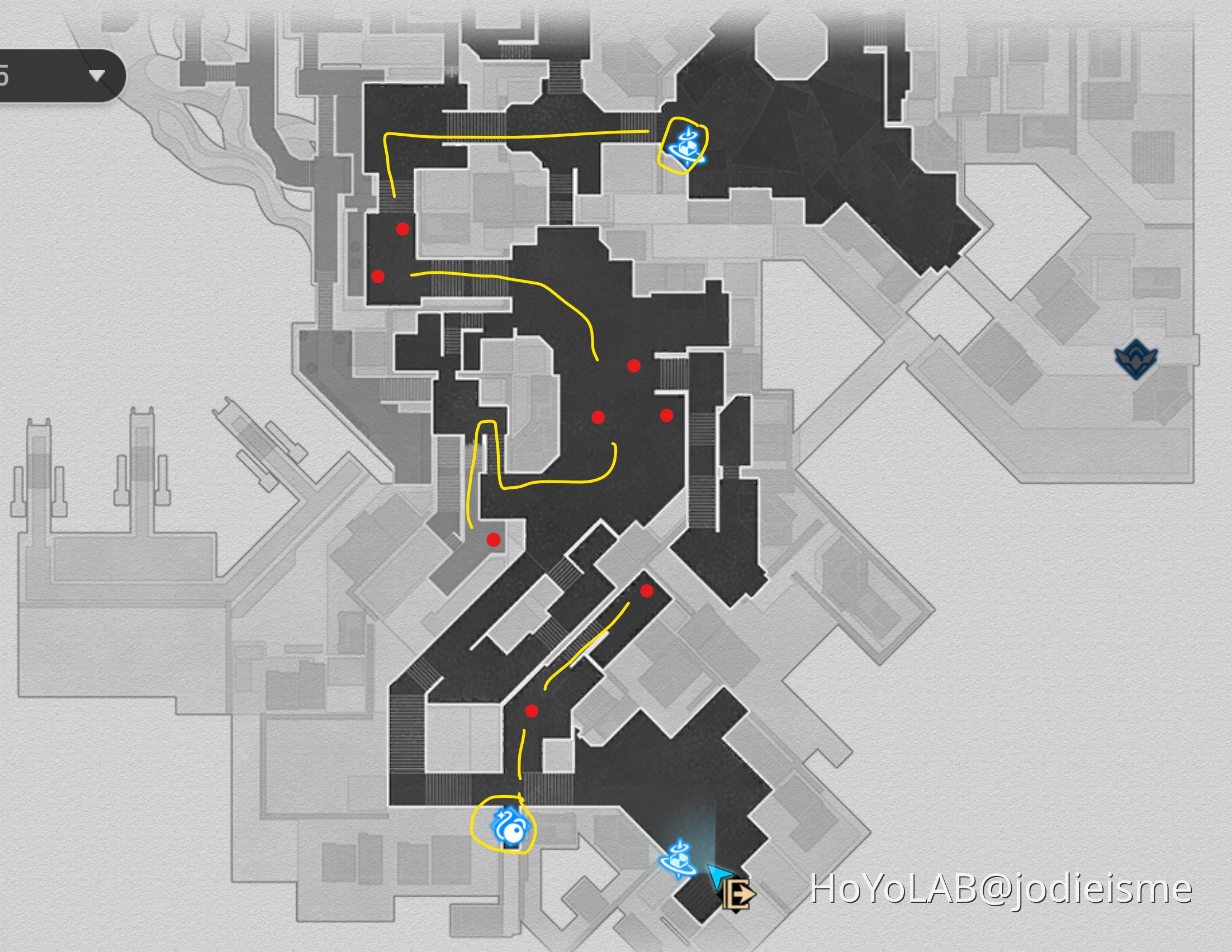 [Honkai Star Rail v1.2] Xianzhou Luofu new maps daily farming route ...