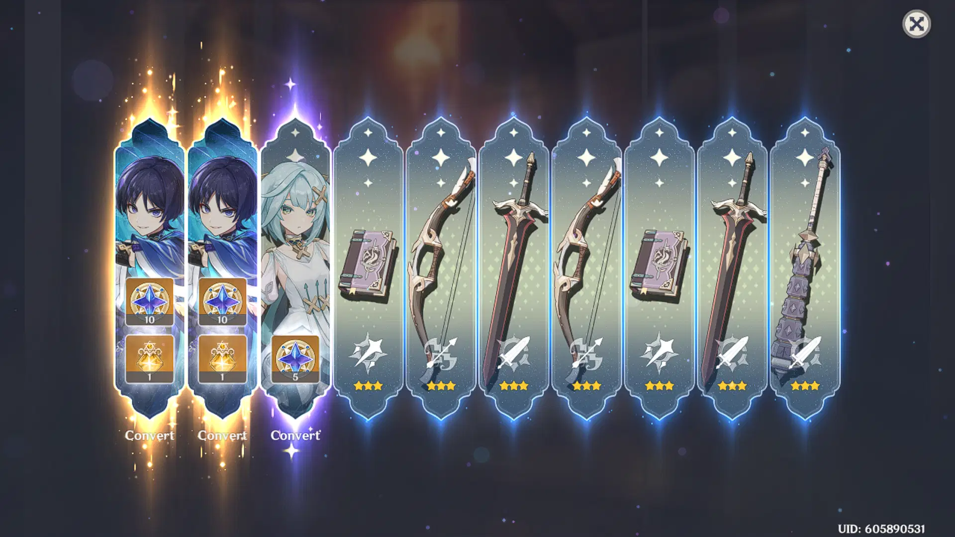 What 7 months of farming for Wanderer look like. Genshin Impact | HoYoLAB