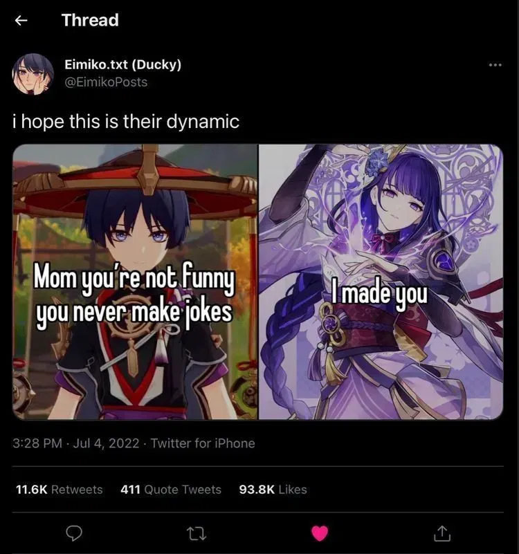 Wanderer/Scaramouche/HatGuy memes Genshin Impact | HoYoLAB