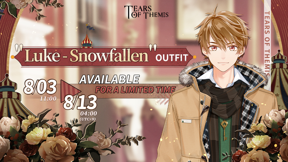 Luke - Snowfallen Outfit Preview Tears of Themis | HoYoLAB