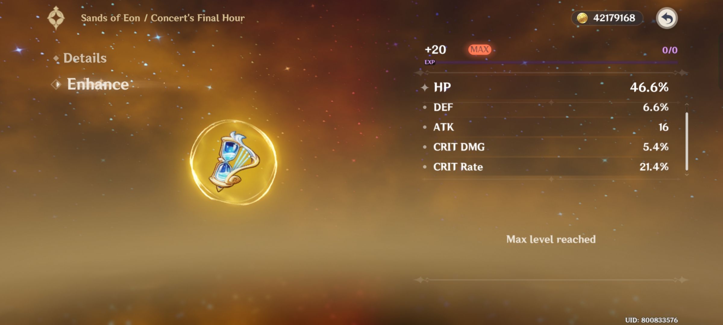 all 5 rolls went to crit rate 💀 Genshin Impact | HoYoLAB