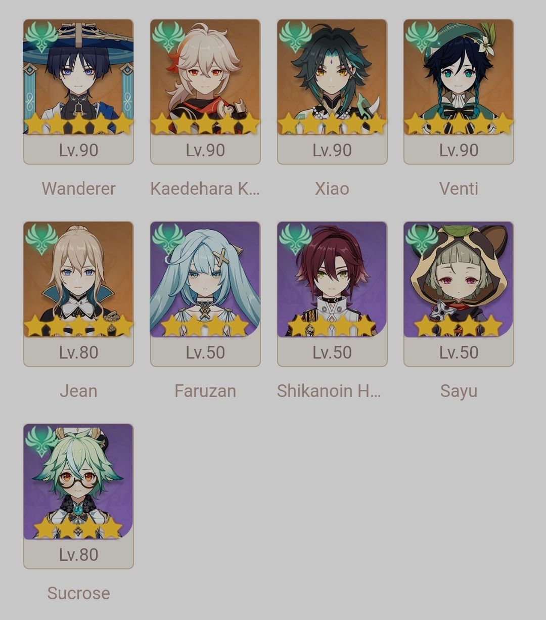 How'd I end up with most Wind/ Anemo characters? Honkai: Star Rail ...