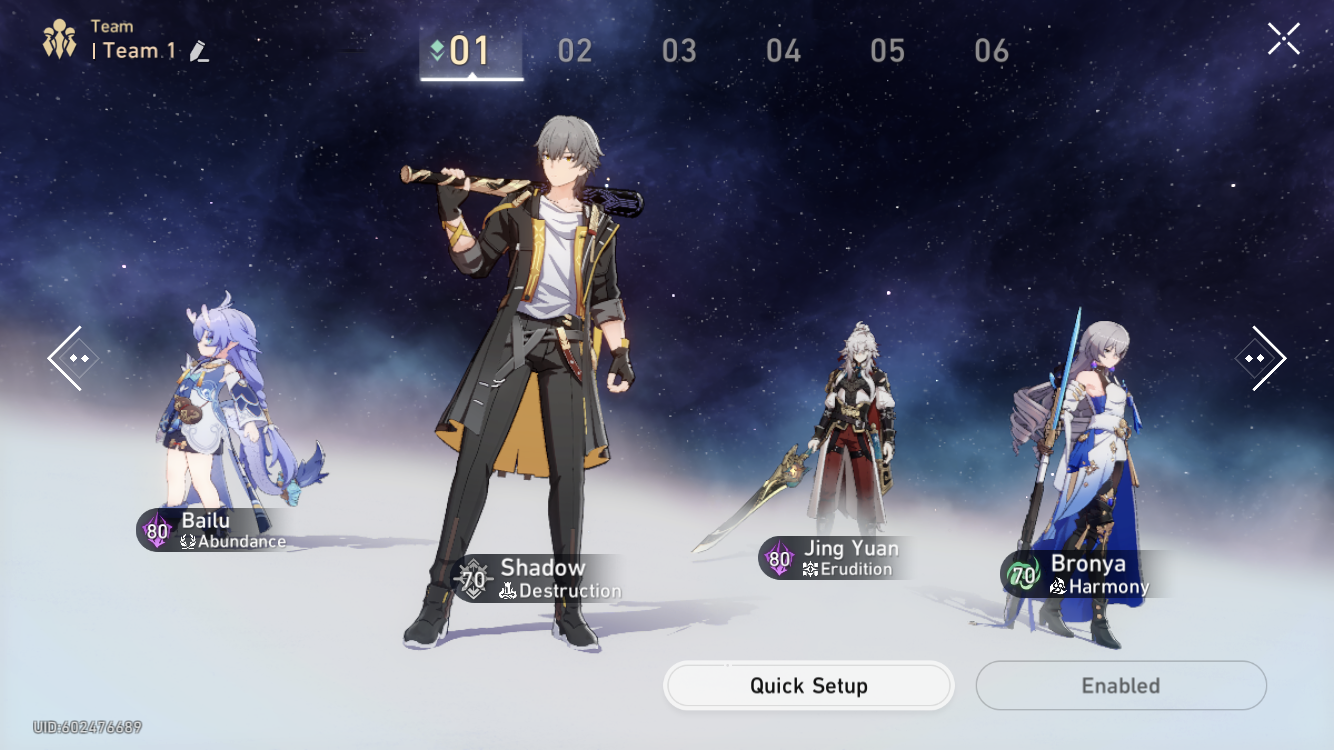 My HSR team Honkai: Star Rail | HoYoLAB