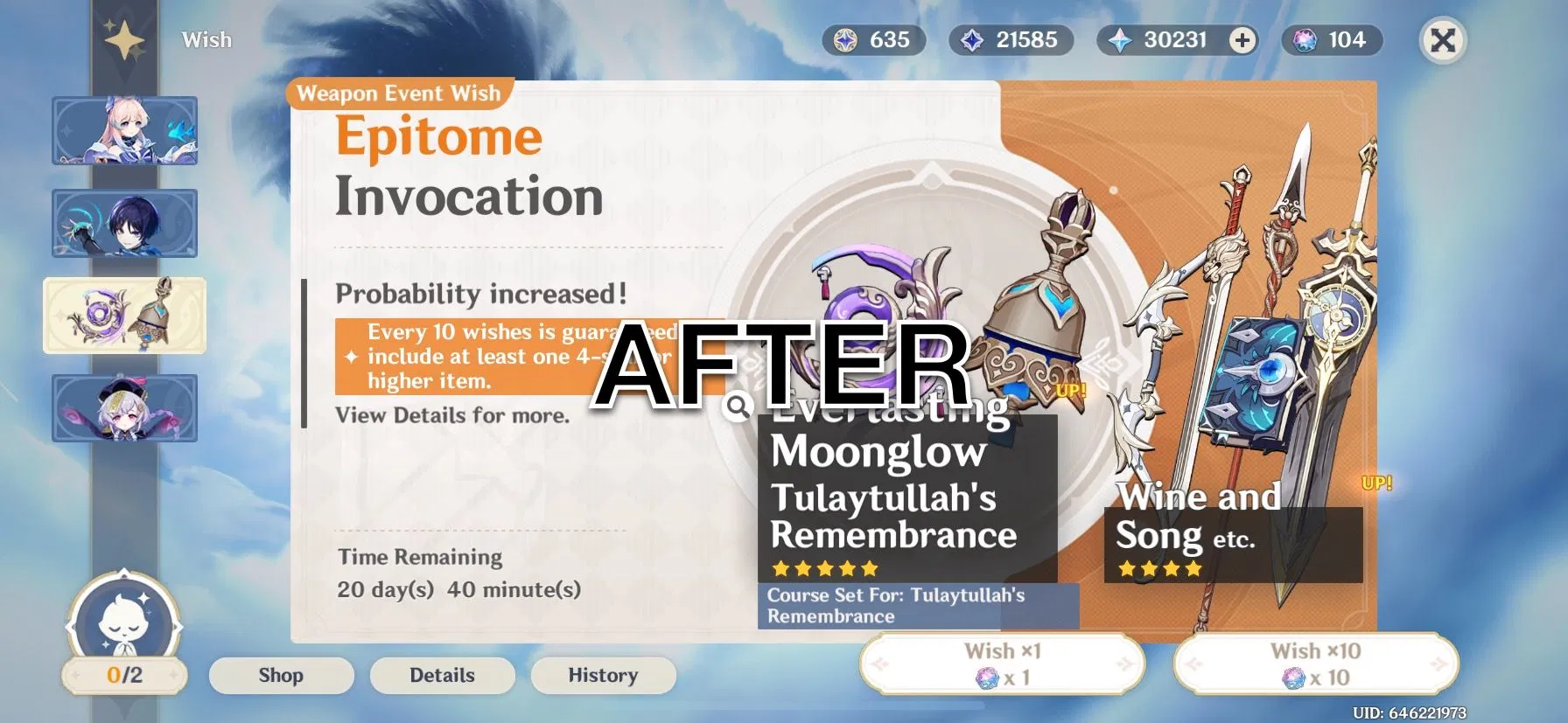 I let Doro44 use 1,000 fates on Wanderer💀 Genshin Impact | HoYoLAB