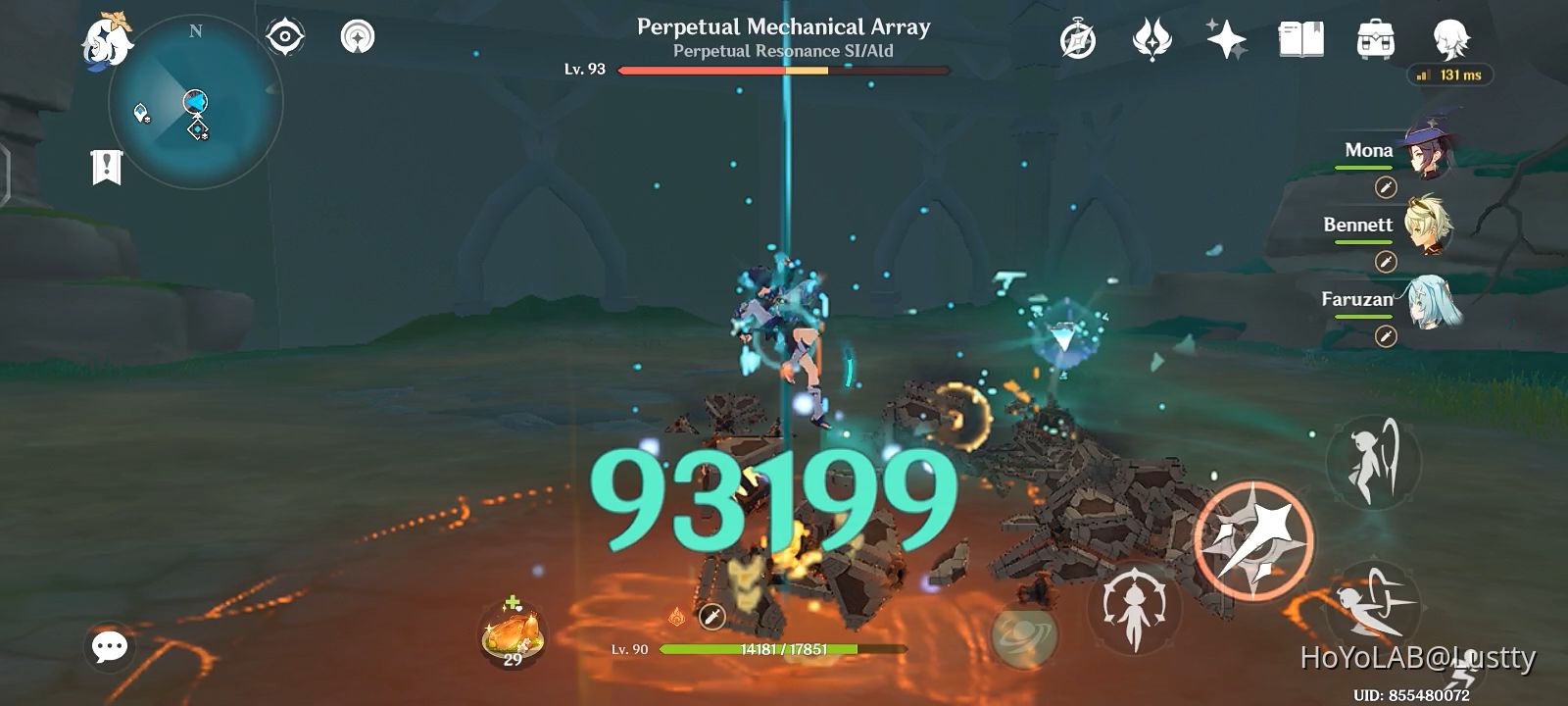 My wanderer damage and his build Genshin Impact | HoYoLAB