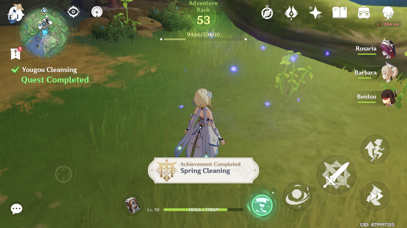 I completed Sacred Sakura Ritual today Genshin Impact | HoYoLAB