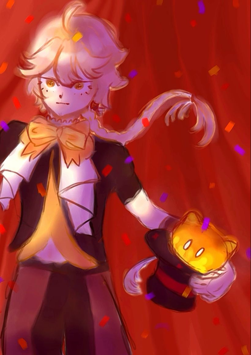 My entry to the HoYoFEST art contest! Genshin Impact | HoYoLAB